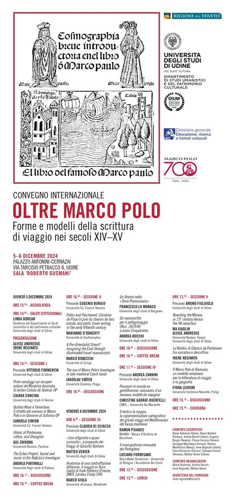 Oltre Marco Polo Forme E Modelli Della Scrittura Di Viaggio Nei Secoli Xiv Xv Dium