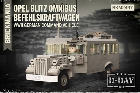 Opel Blitz Omnibus Befehlskraftwagen Wwii German Command Vehicle