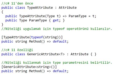Whats New In C 11 Generic Attributes By Mert Karaömer Medium