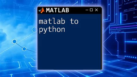 Matlab Vs Python A Quick Comparative Guide