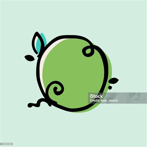 편지 O 친환경 로고 거친 마커와 페인트 이동 효과가 있는 손으로 그린 스타일 알파벳 O에 대한 스톡 벡터 아트 및 기타 이미지 알파벳 O 거친 관목 Istock