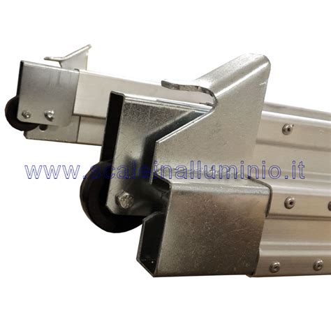 Scala In Alluminio Componibile 2 Rampe 18 Gradini