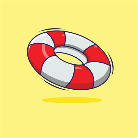 Beach Lifeguard Cartoon Vector Illustration 26535248 Vector Art At Vecteezy
