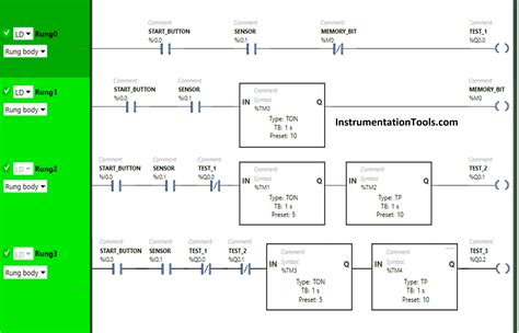 Automated Test Bench Complex Plc Programming Examples