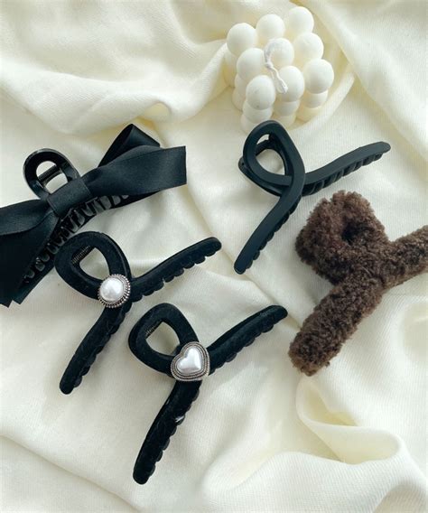 최저가겨울 집게핀 앙고라 폼폼 밍크 털 퍼 가을 헤어핀 7type