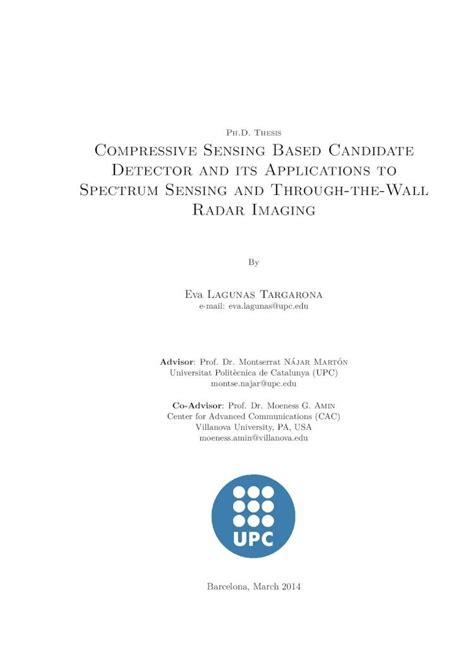 pdf ph d thesis compressive sensing based candidate detector