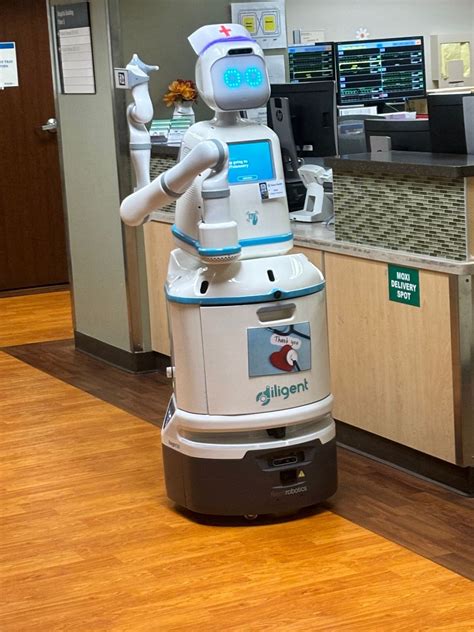 Julie Balluck On Linkedin Our Moxi Task Assistant Robots Have Given