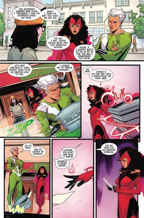 Scarlet Witch And Quicksilver 1 Preview Twin Troubles Ahead