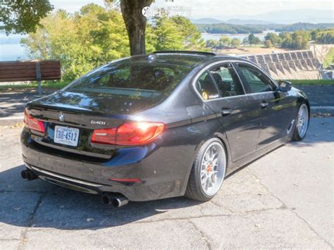 2017 Bmw 540i Xdrive With 19x85 32 Bbs Rgr And 24535r19 Pirelli Pzero