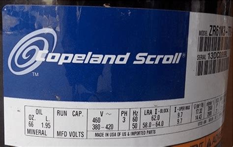 Copeland Single Phase Compressor Wiring Diagram