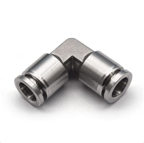 Fitting Sus 304 스테인리스 엘보우 원터치 피팅 파이프 튜브 호스 연결관 Elbow 아답터 Ss304 Stainless Onetochfitting 티디엘사이언스