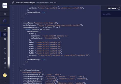 Move To Algolia Crawler Issue Vuepress Core GitHub