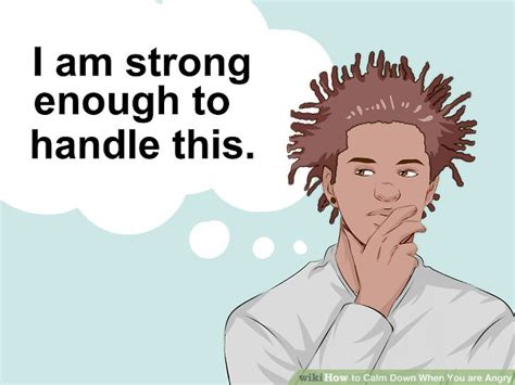 How To Calm Down When You Are Angry WikiHow