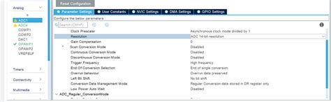 Solved How To Configure Oversampling Mode In Adc1 Of Stm3 Stmicroelectronics Community