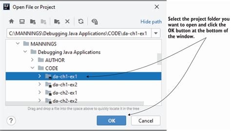 Appendix B Opening A Project Troubleshooting Java Read Debug And