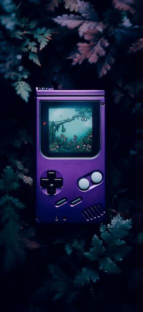 premium photo small 8 bit portable console