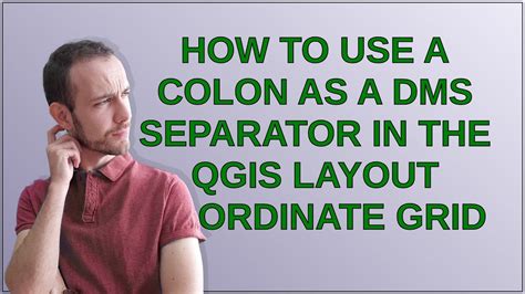 Gis How To Use A Colon As A Dms Separator In The Qgis Layout