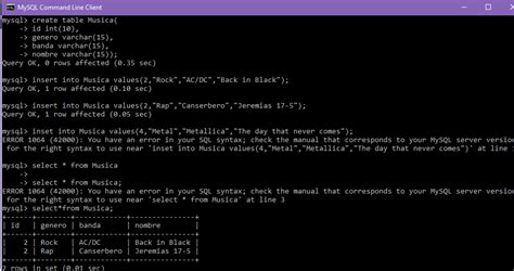CREAR UNA BASE DE DATOS Y TABLAS EN MYSQL Blog De PSGB