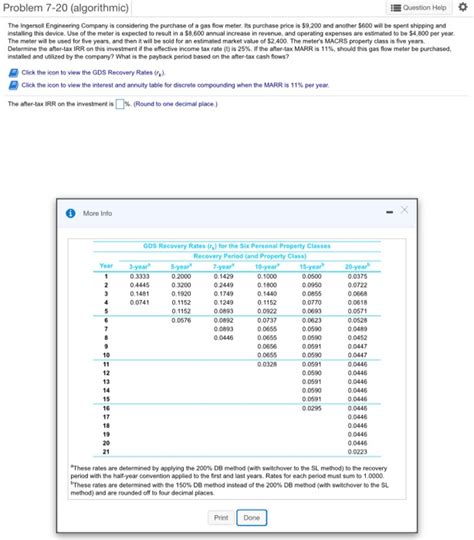 Solved Problem 7 20 Algorithmic Question Help The