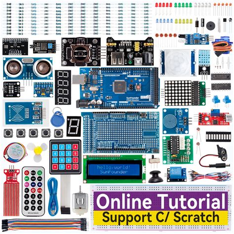 sunfounder mega2560 r3 project starter kit for arduino compatible with