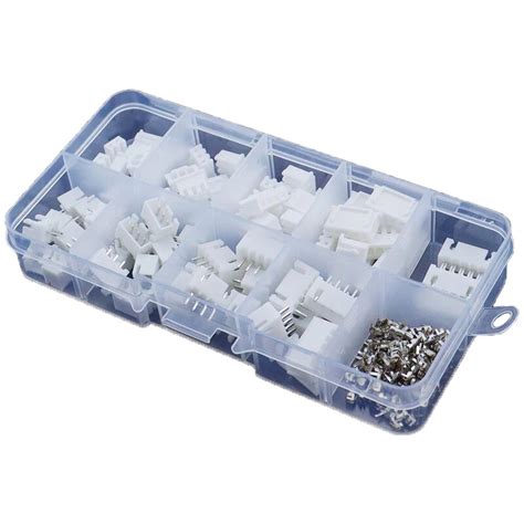 230pcs 2p 3p 4p 5p Xh2 54mm Spacing Terminal Jst Terminal Connector Kit Sale
