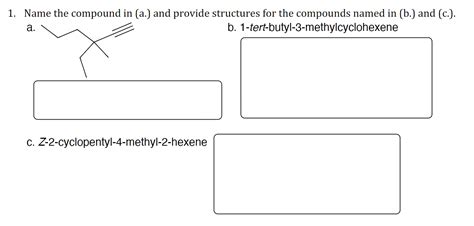 Solved C Z 2 Cyclopentyl 4 Methyl 2 Hexene
