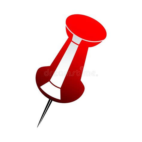 Red And Dark Gray 3d Map Location Pin Marker Or Also Called Pointer