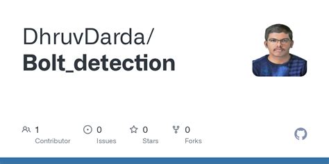 GitHub DhruvDarda Bolt Detection