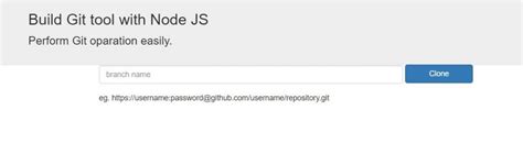 Build Basic Git Tool With Nodejs Etatvasoft