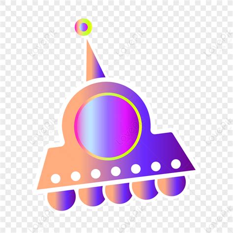 만화 귀여운 외계인 우주선ufo아름다운ufo Png 일러스트 무료 다운로드 Lovepik