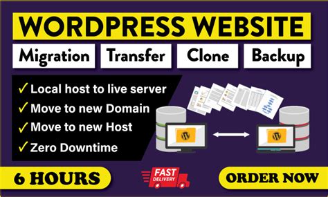 Transfer Migrate Wordpress Website To New Host Or Domain By Esmartssolution Fiverr