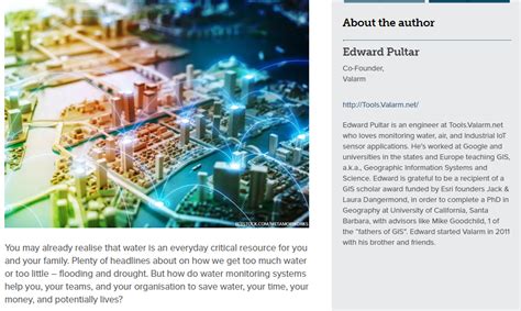 How Industrial Iot Sensors Are Used To Monitor Water Levels And Flood