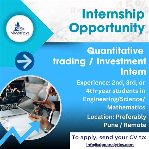 Algoanalytics On Linkedin Datascienceinternship Financialmarkets