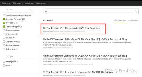 环境配置选择正确版本的CUDA和PyTorch安装 windows 知乎