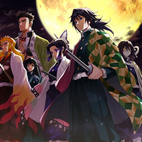 2048x2048 Resolution Demon Slayer Kimetsu No Yaiba 4k Characters Ipad