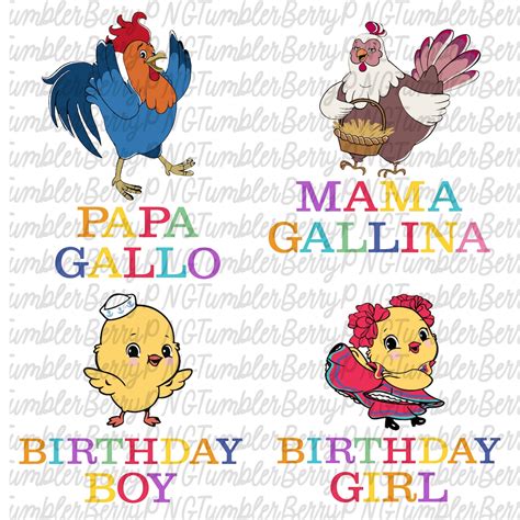 Canticos Bundle Canticos Birthday Png Gallo Galina Birthday Boy