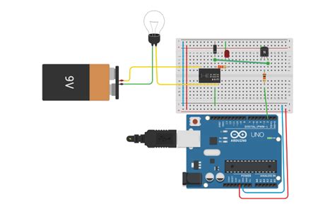 Circuit Design Circuito Relay Tinkercad