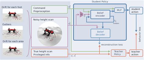 Learning Robust Perceptive Locomotion For Quadrupedal Robots In The Wild Robust Perception