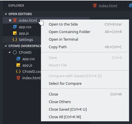 No Live Server Option In Right Click Context Menu Issue Ritwickdey Vscode Live Server