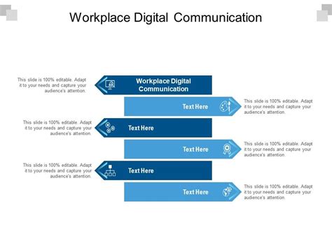 Workplace Digital Communication Ppt Powerpoint Presentation Infographic