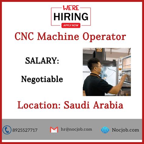 Cnc Machine Operator National And Overseas Consultancy