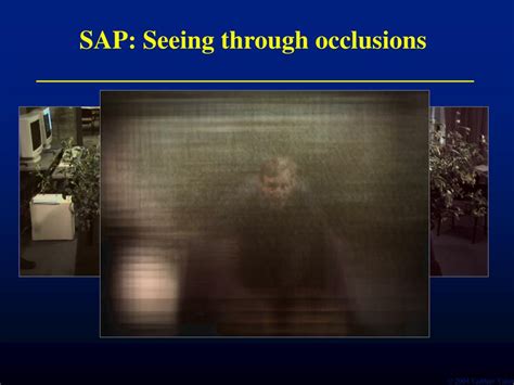 ppt 3d reconstruction of objects behind dense occlusions powerpoint