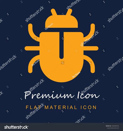 Bug Premium Material Ui Ux Isolated Stock Vector Royalty Free 1960485376 Shutterstock