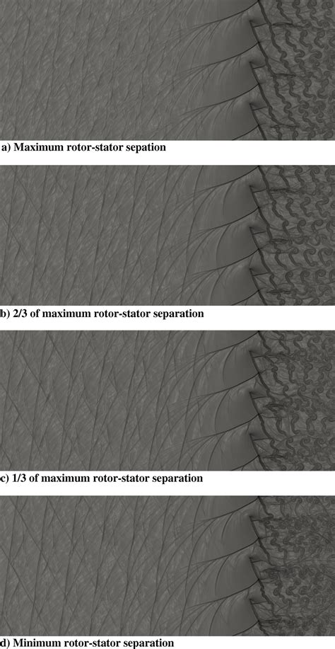 Numerical Simulation Of Rotor Stator Interaction Noise In Transonic Cascades Journal Of