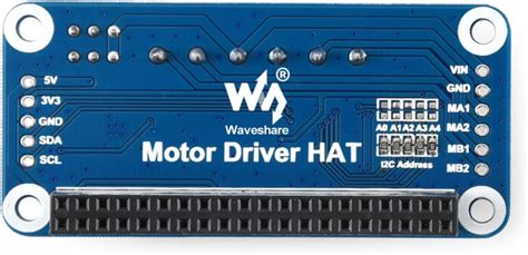 Waveshare Motor Driver Hat For Raspberry Pi