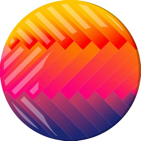 Free Abstract Circle And Line Logo Illustration In Trendy And Minimal Style PNG With