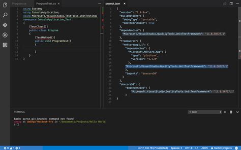 C Run MSTests Using Visual Studio Code Stack Overflow