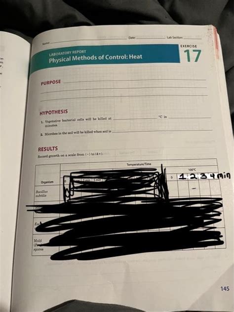 solved lab section exercise laboratory report physical