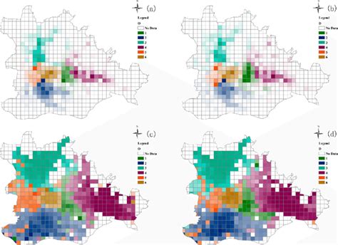 spatial structure of origin mode a c and destination mode b d