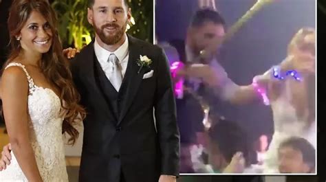 Messi And His Wife Wedding